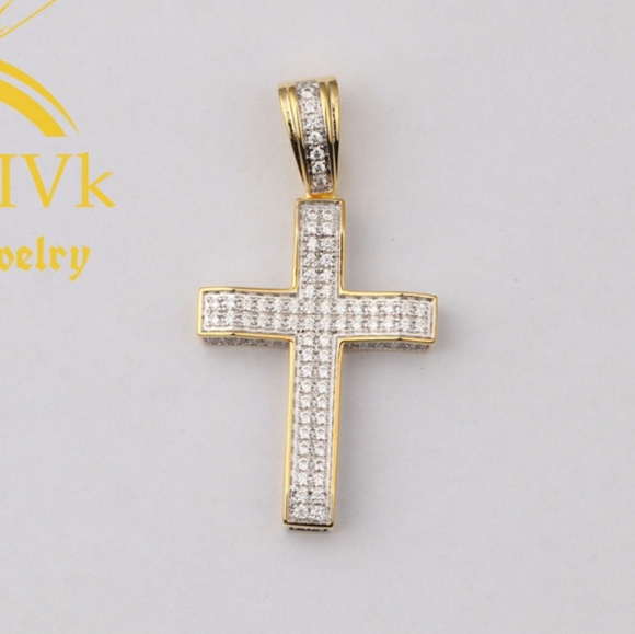 OniXXIVk | Jewelry | Iced Out Custom Cross Pendant | Poshmark